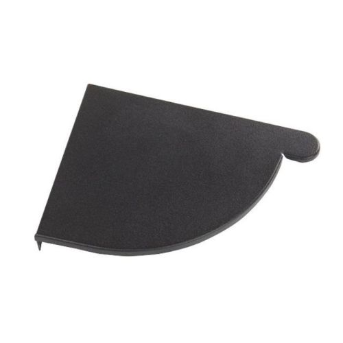 Bygtjek Tagrende Endebund Sort alu, Arkitekt, Venstre - Wood Online