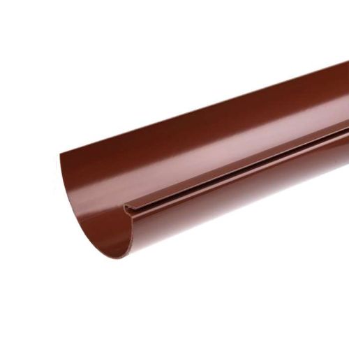 Plastmo Tagrende nr. 12 Brun plast - 4 m