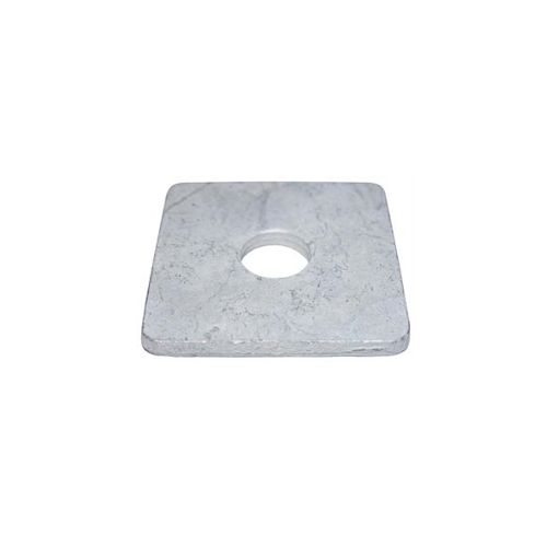 NKT Firkantskive M12 50x50x5 Ø14 VFZ - Wood Online