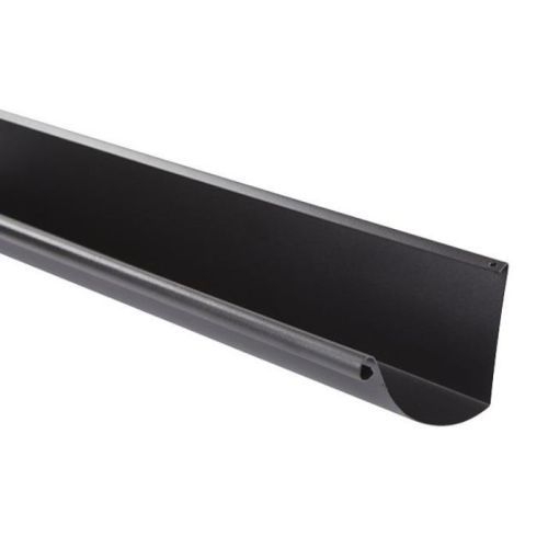 Bygtjek Tagrende Sort alu, Arkitekt L: 3000 mm - Wood Online