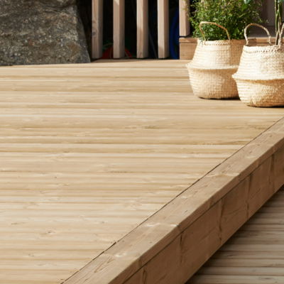 Guide: Sådan bygger du en træterrasse - Wood Online